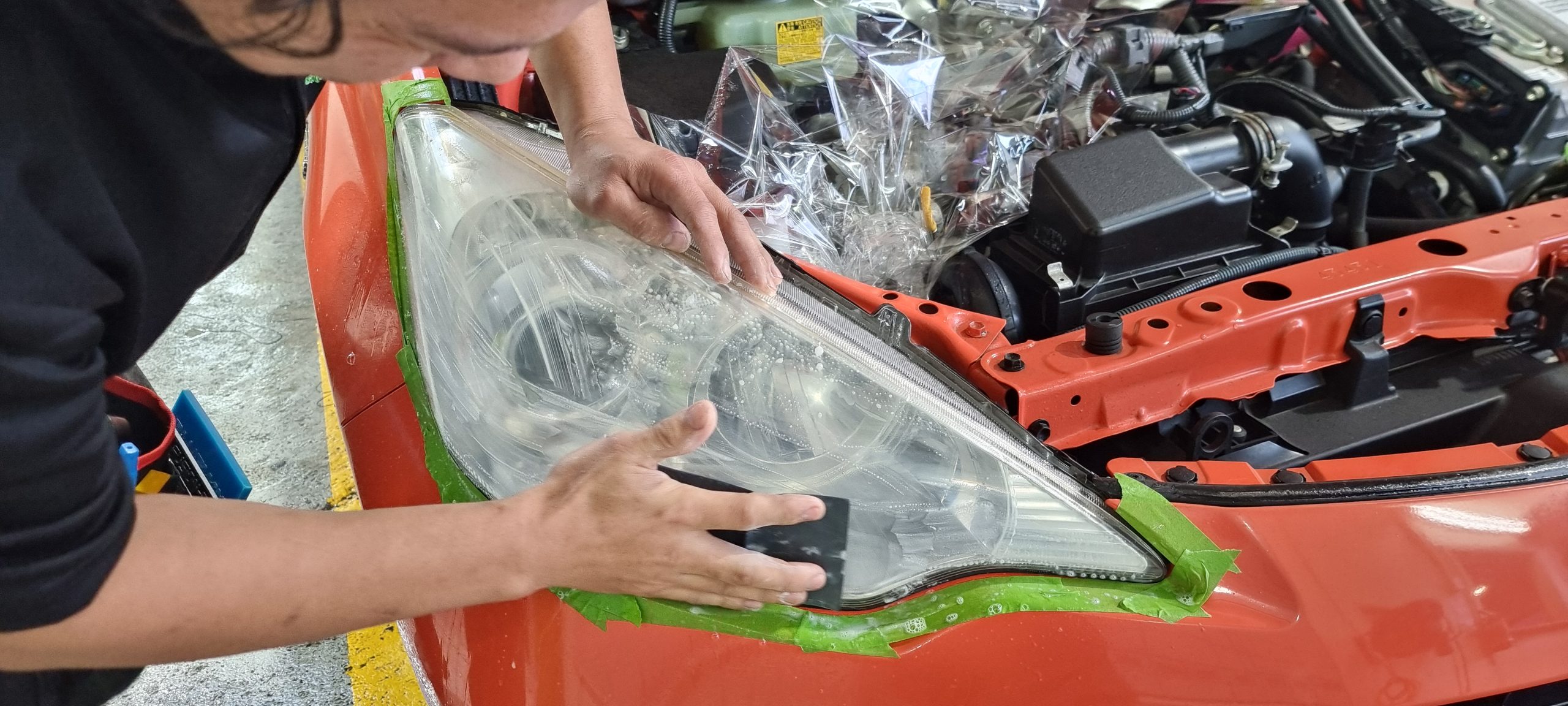 Headlight Restoration - Xpert Window Tinting and Signage